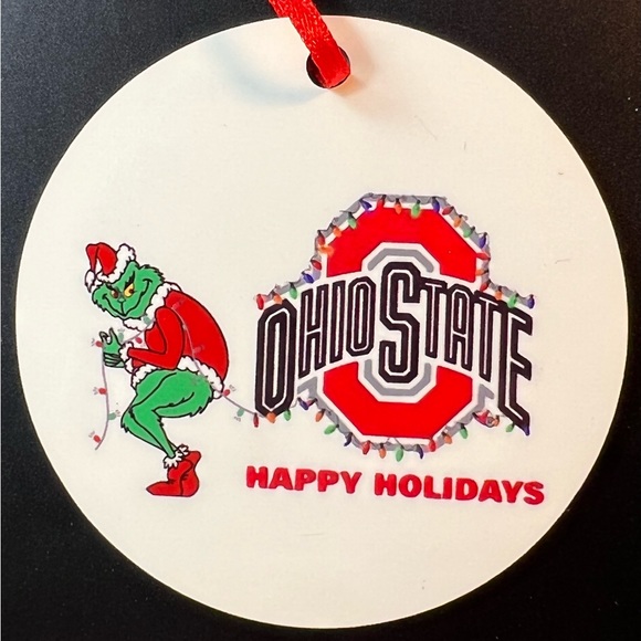 Holiday | The Ohio State Buckeyes Grinch Christmas Ornament New | Poshmark